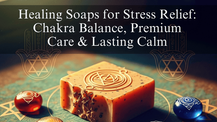 Healing Soaps for Stress Relief: Chakra Balance, Premium Care & Lastin ...